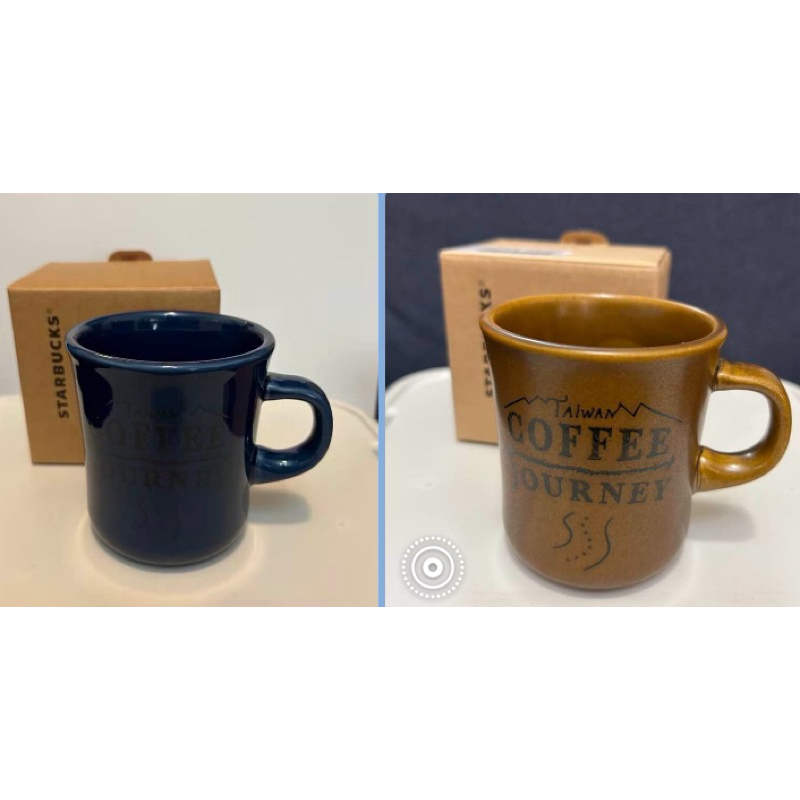 絕版釋出！Starbucks 星巴克 CJ Coffee Journey 咖啡旅程 靛藍 陶瓷杯 馬克杯 日本製 | 蝦皮購物