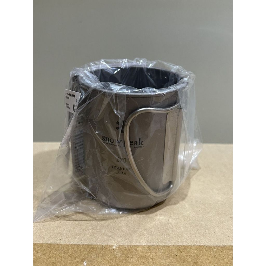 日本Snow Peak MG-141 220ml 鈦杯 鈦合金單層杯 | 蝦皮購物