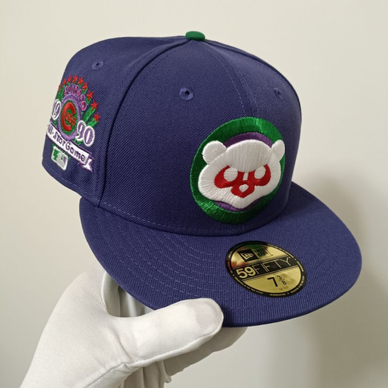 New Era Chicago Cubs 芝加哥小熊 7 3/8 紫 | 蝦皮購物