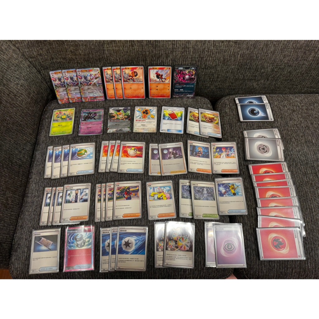 寶可夢 PTCG 蒼炎刃鬼ex 60張 打牌品 含一層透明卡套 如圖 | 蝦皮購物