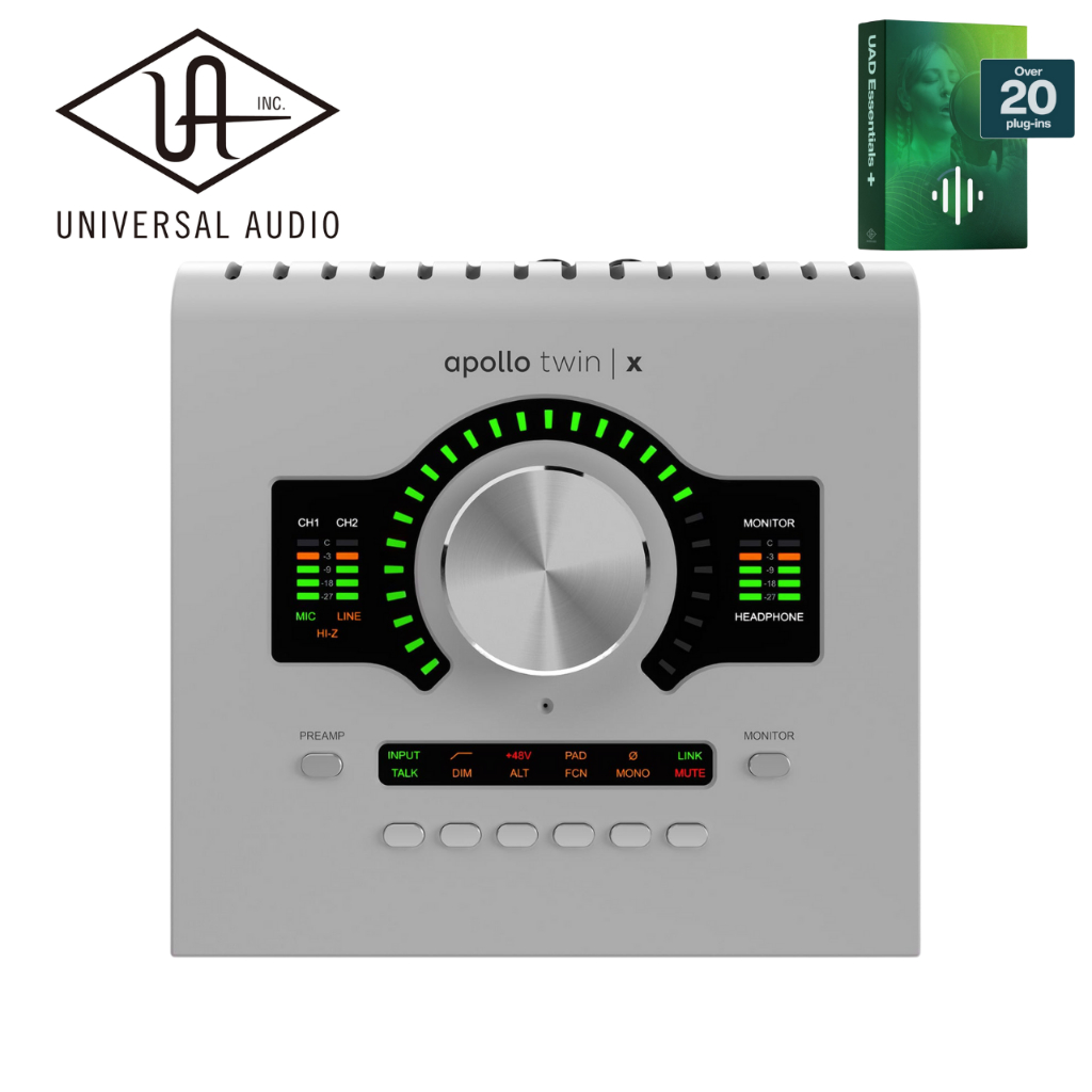 【反拍樂器】Universal Audio Apollo Twin X DUO Gen 2 Essential+ | 蝦皮購物