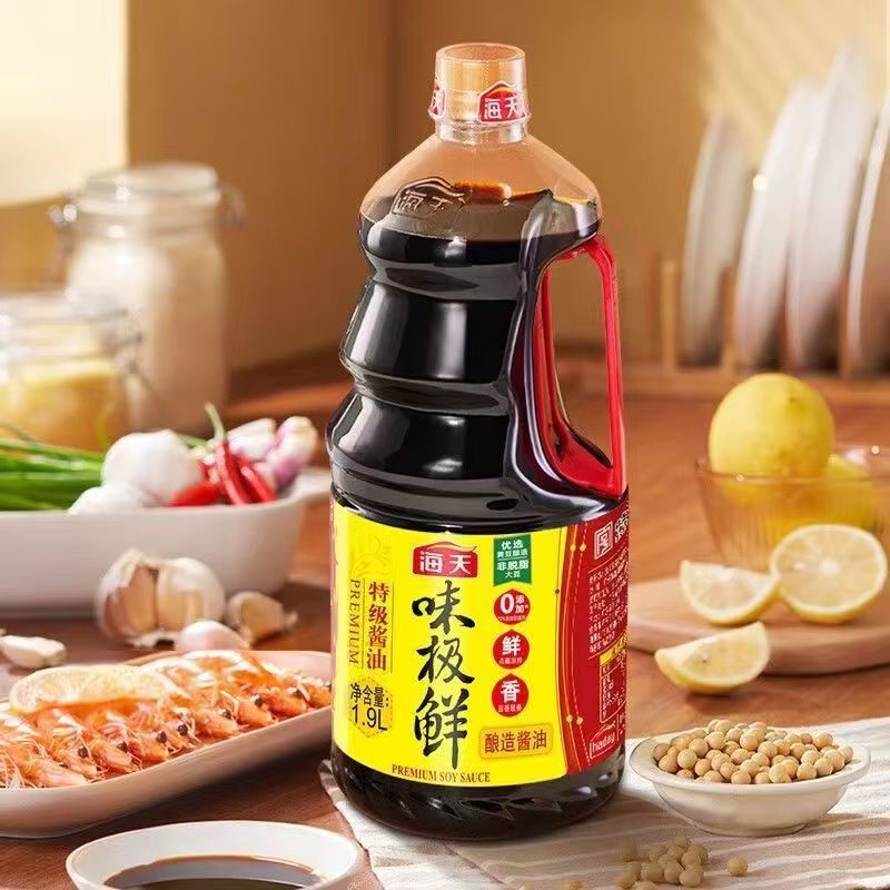 正宗特級 海天味極鮮醬油1.28L/桶1.9L釀造醬油調味點 特級醬油家用烹飪 炒菜 | 蝦皮購物