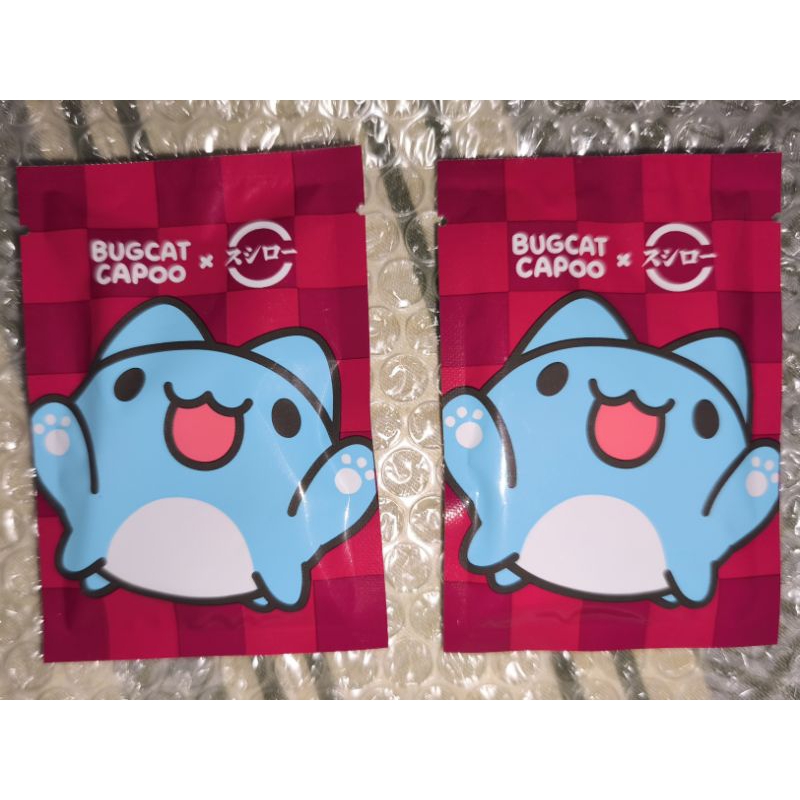 全新 未拆 咖波 x 壽司郎 壓克力小立牌 盲包 bugcat capoo | 蝦皮購物