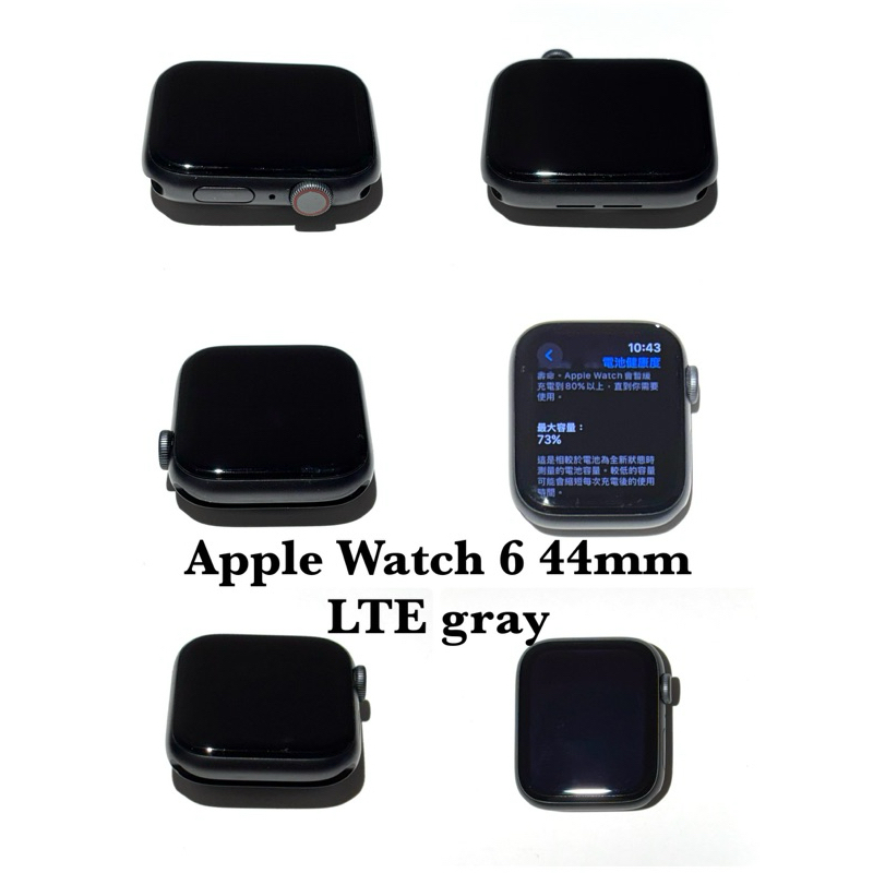Apple Watch 6 44mm LTE太空灰 | 蝦皮購物
