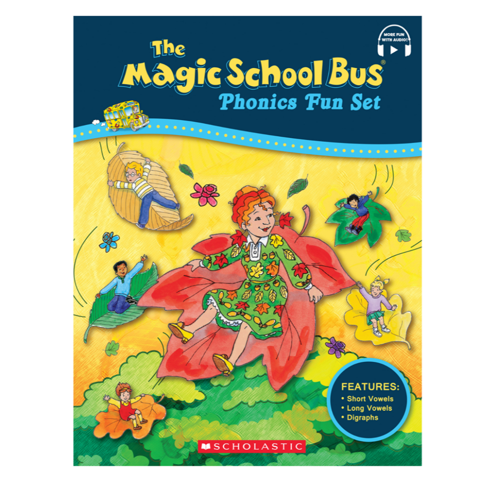 MAGIC SCHOOL BUS PHONICS FUN SET/內含12冊/STORYPLU線上音檔 | 蝦皮購物