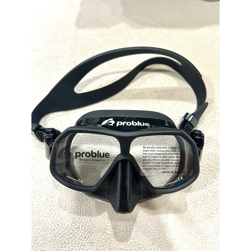 現貨 全新problue MS-254B 低容積自潛面鏡 自由潛水 附盒子 | 蝦皮購物