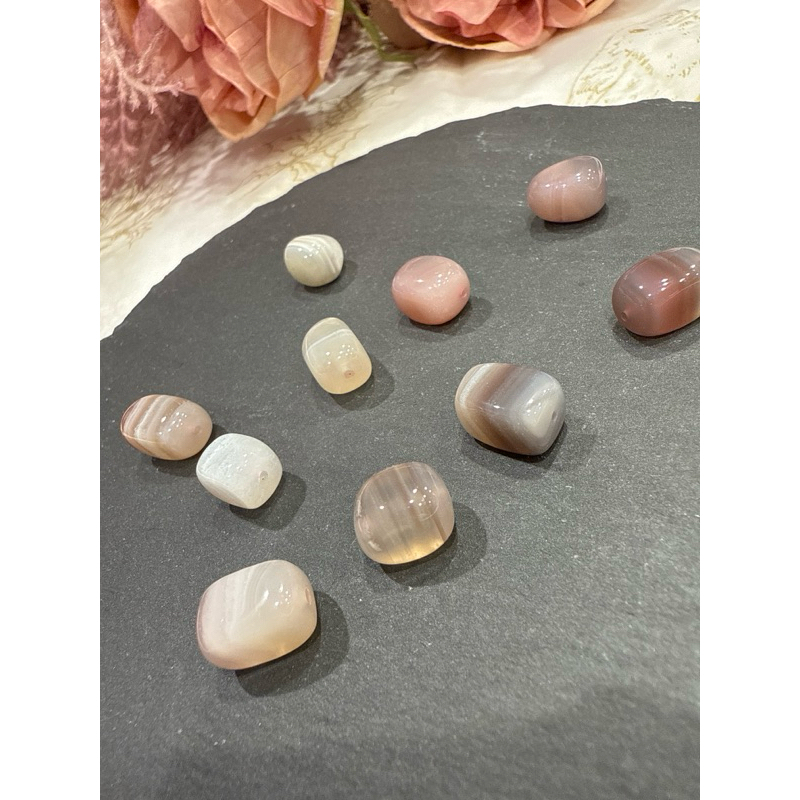 💕Crystal Treasure晶寶💕天然 波斯灣瑪瑙 隨行 diy 有孔洞 | 蝦皮購物