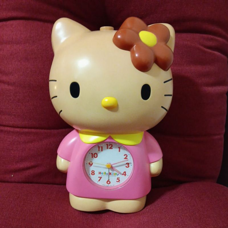 早期 1997年 日本帶回Hello Kitty 星辰CITIZEN日本製 時鐘 鬧鐘 貓咪公仔咪造型 裝飾品 絕版珍藏 | 蝦皮購物