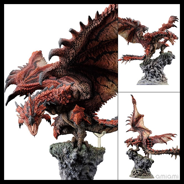 Mine公仔 日版 CAPCOM CFB 魔物獵人 雄火龍 利奧雷烏斯 復刻版 PVC D5810 | 蝦皮購物