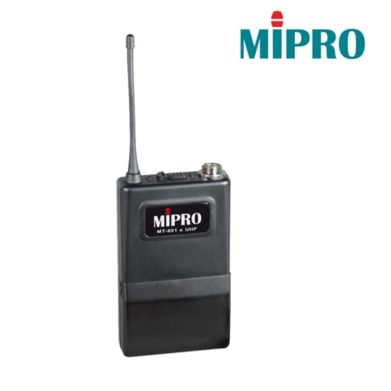 MIPRO MT-801a 佩戴式發射器(不含麥克風)/訂製品下標後請提供頻率相關資料 （含稅）（全新公司貨） | 蝦皮購物