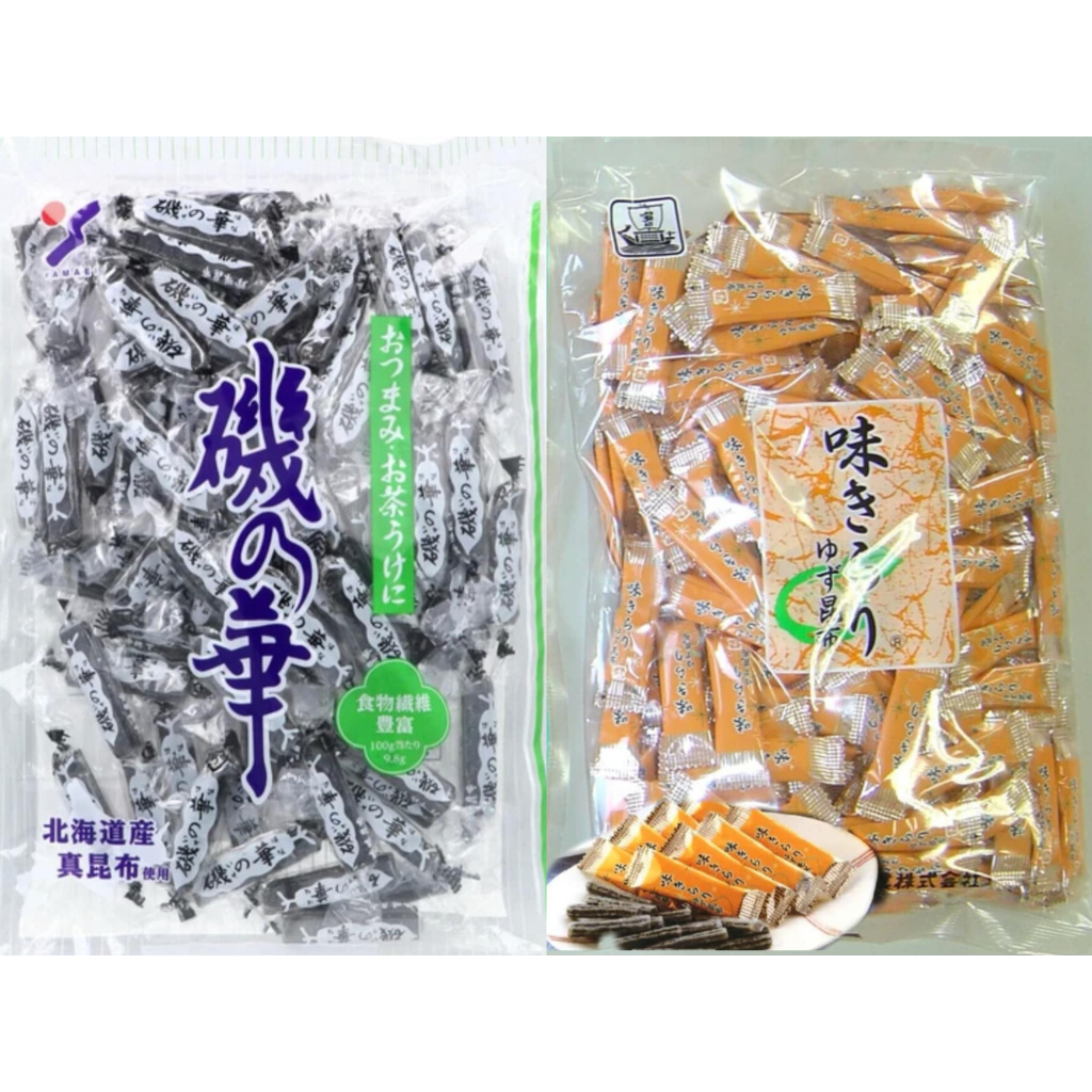 日本北海道產 柚子昆布糖/原味昆布糖 500g/250g 磯之華 中山食品 YAMAEI 山榮食品 昆布 日本零食 | 蝦皮購物