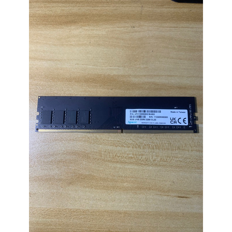 宇瞻 Apacer DDR4 3200 8G桌上型電腦 記憶體 | 蝦皮購物