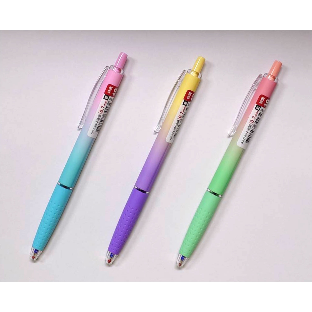 【角落文房】立威 OG-7762 漸層色中油筆 0.7 WACE-0754 | 蝦皮購物