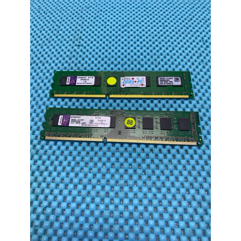 含稅價 Kingston 8G DDR3 1600 1.5V 桌機記憶體 雙面顆粒 原廠終保 KVR16N11/8 | 蝦皮購物