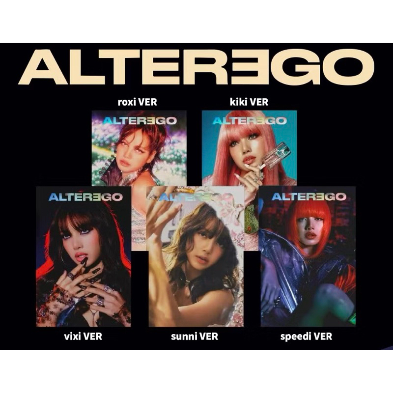 LISA ALTEREGO vixi kiki sunni 專輯 寫真集 首批限量海報 全新 含運 | 蝦皮購物