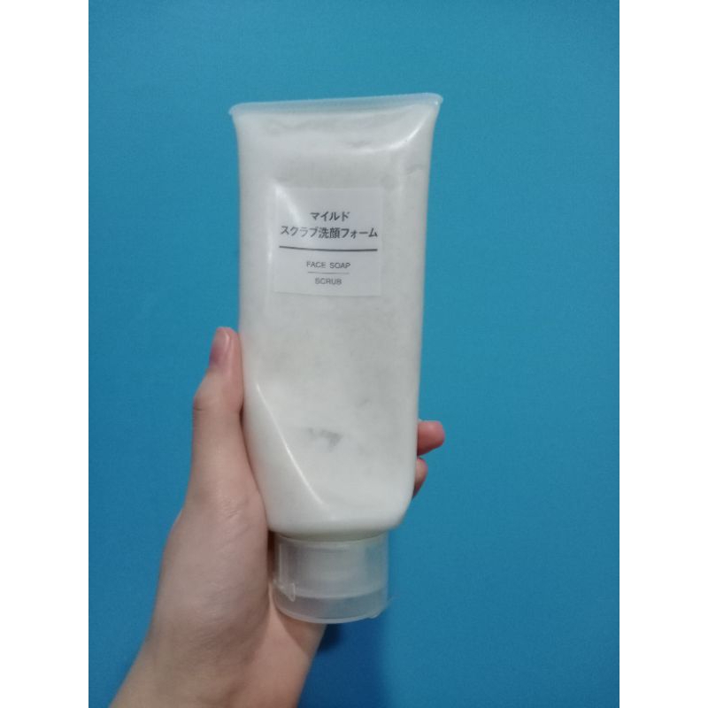 MUJI 無印良品 溫和去角質洗面乳 200g | 蝦皮購物