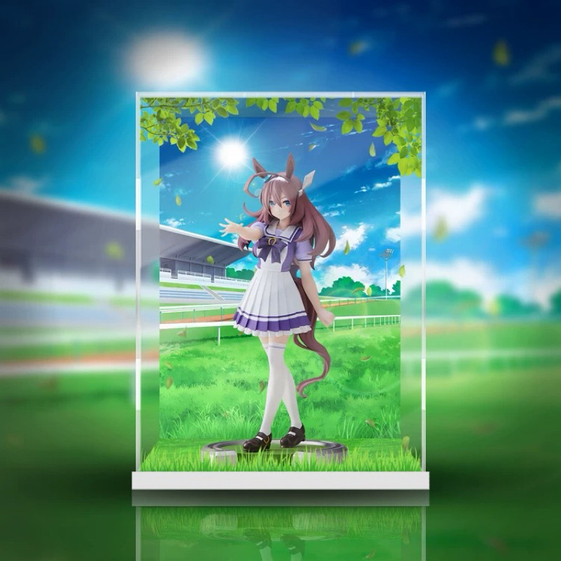 《Yao 挖寶趣》 泡泡瑪特 PVC GK 黏土人 黏土娃 盒玩 食玩 雕像 燈光 階梯 尺寸客製化 展示盒75 | 蝦皮購物