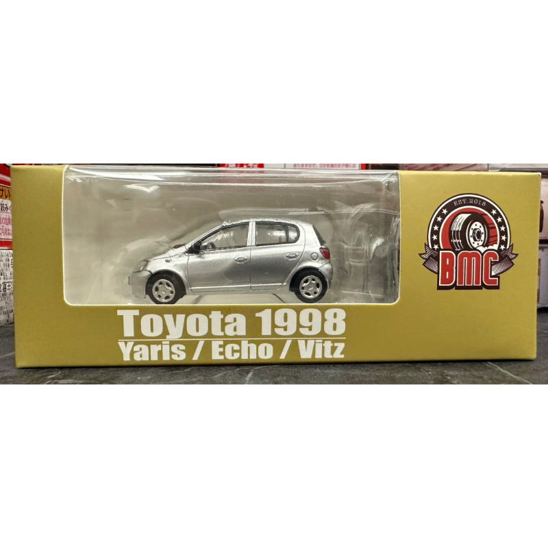 BM Toyota 豐田 YARIS ECHO VITZ 1998 BMC 1/64 模型車 模型 | 蝦皮購物