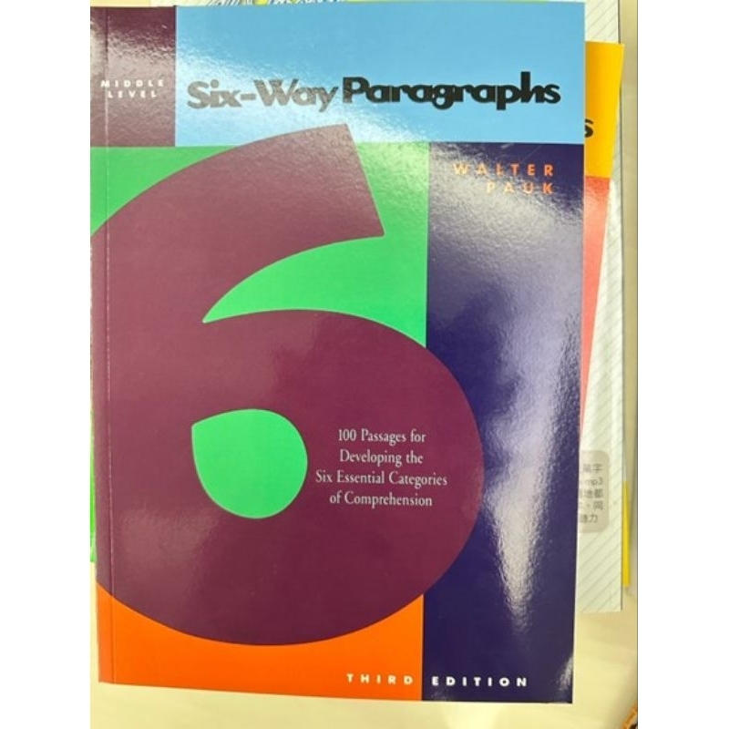 (全新書) Six-Way Paragraphs: Middle Level | 蝦皮購物
