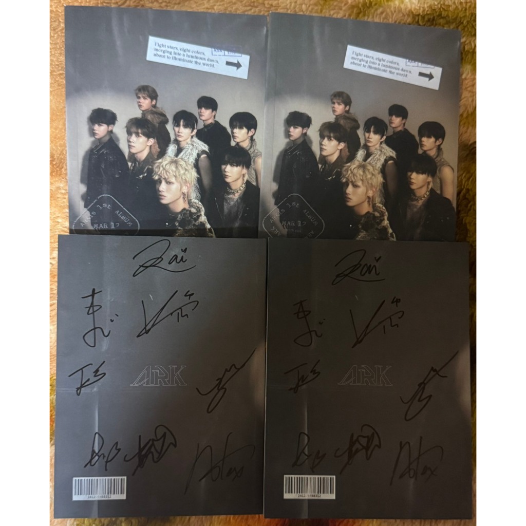 現貨 親筆簽名 預購版 ARKis ARK全新專輯 Alex、黃崇峻、Vin、鄭彫秦、雁凱、承慶、東翰、李定 F.F.O | 蝦皮購物