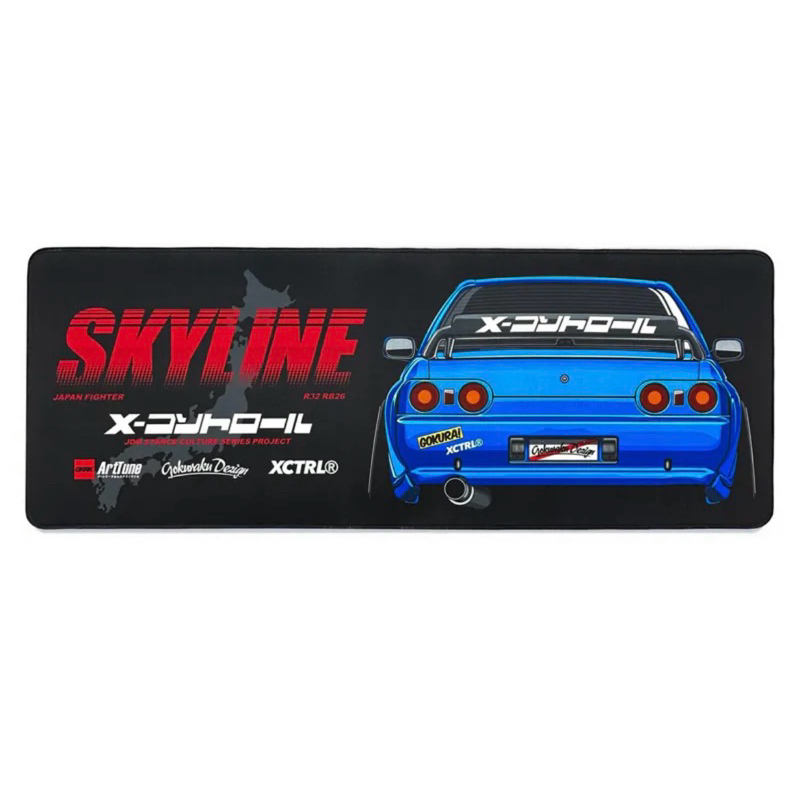 XCTRL JDM極楽SKYLINE滑鼠桌墊(台灣現貨） | 蝦皮購物