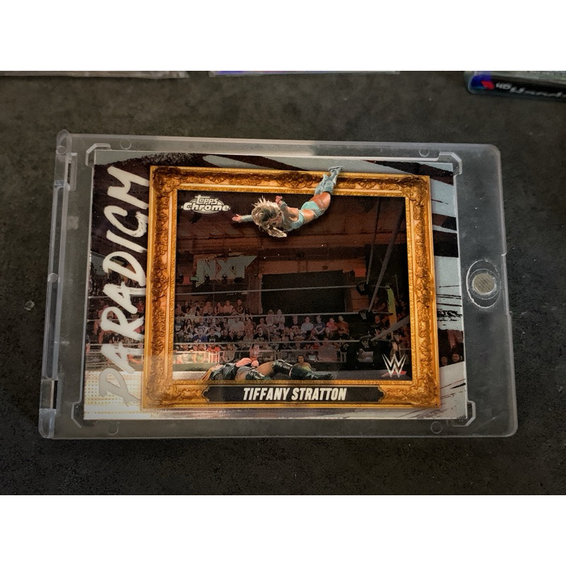TIFFANY STRATTON SP畫框 2025 Topps Chrome WWE | 蝦皮購物