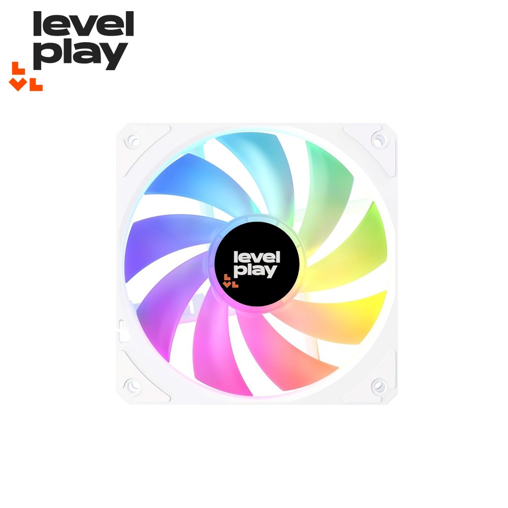 Levelplay 鋭玩 Combat Fan CF120 ARGB 風扇 白 | 蝦皮購物