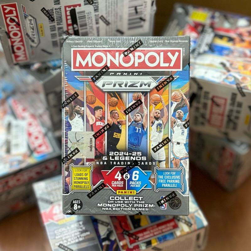 全新現貨 2024-25 Panini Prizm Basketball Monopoly Booster Box 卡盒 | 蝦皮購物