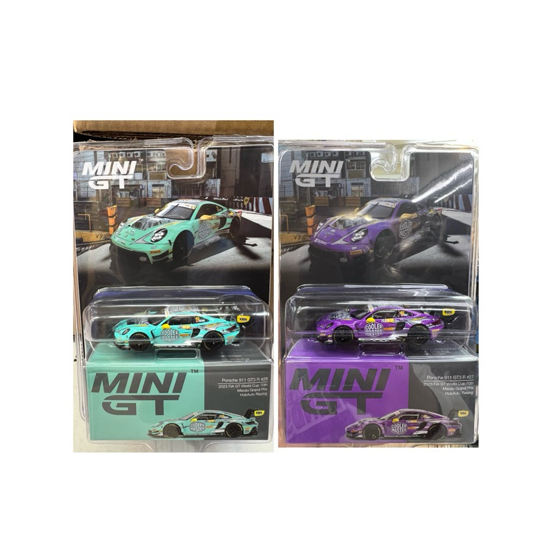 =天星王號= Mini GT #793 #804 Porsche 911 GT3 R #28 #27 2023 FIA | 蝦皮購物