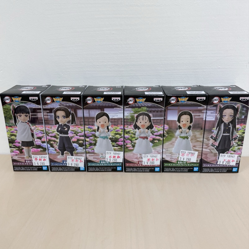 鬼滅之刃 WCF vol.7 栗花落香奈乎 神崎 中原 寺內 高田 胡蝶香奈惠 | 蝦皮購物