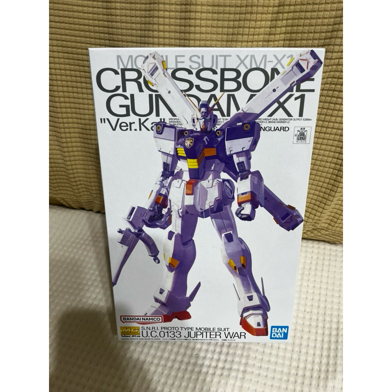 BANDAI 萬代 MG 1/100 CROSSBONE GUNDAM X1 Ver.Ka 海盜鋼彈 骷髏鋼彈 現貨未組 | 蝦皮購物