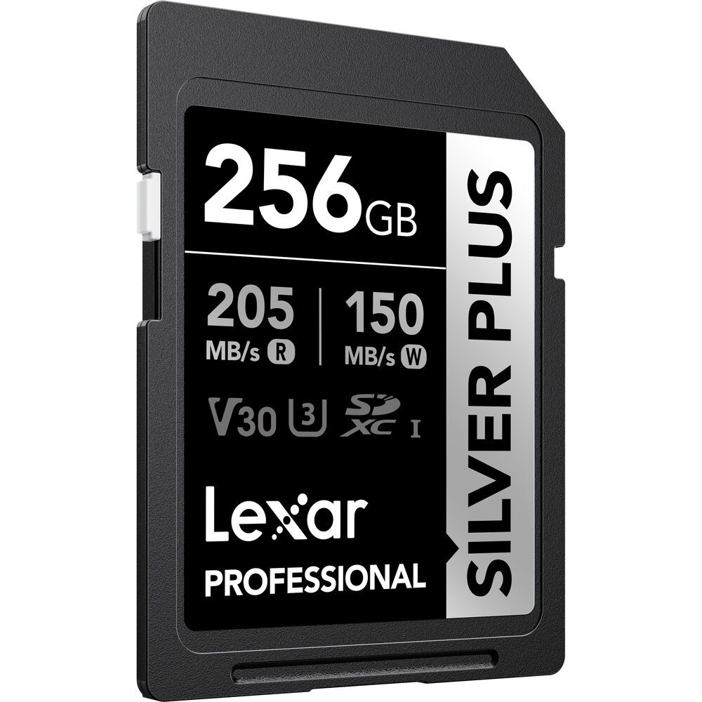 LEXAR SILVER PLUS SDXC 256GB V30 UHS-I 讀205 寫150mb/s 新版 公司貨 | 蝦皮購物