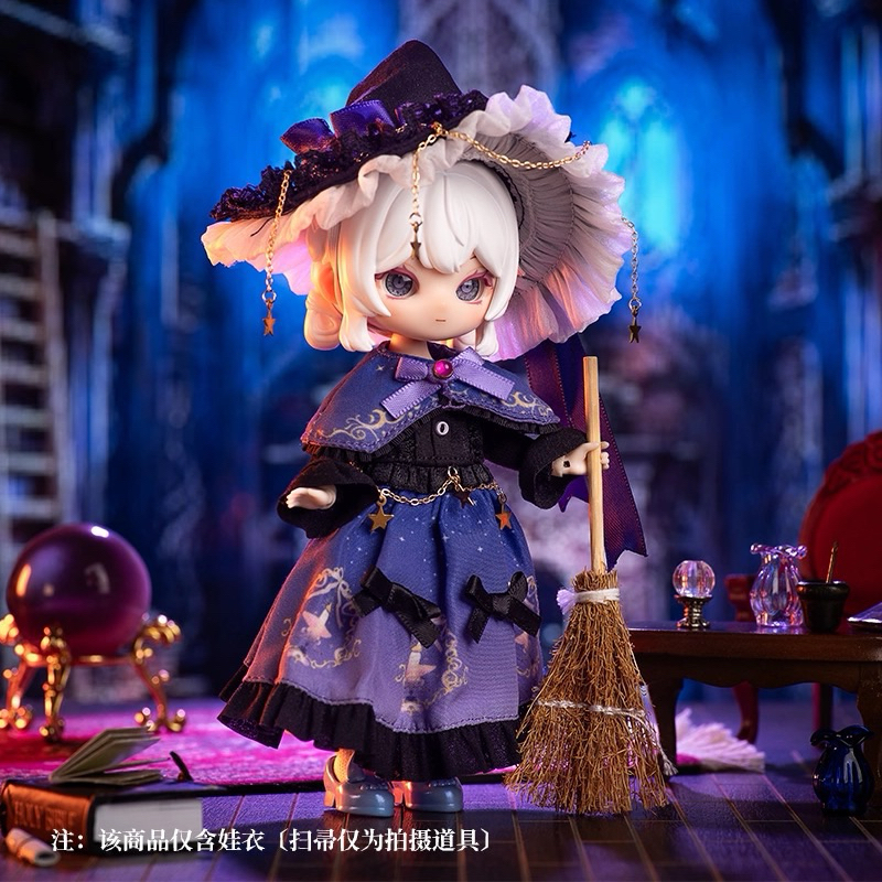 【預購】 SIMONTOYS 12分 BJD ob11 娃衣 魔女小妮(不含娃) | 蝦皮購物