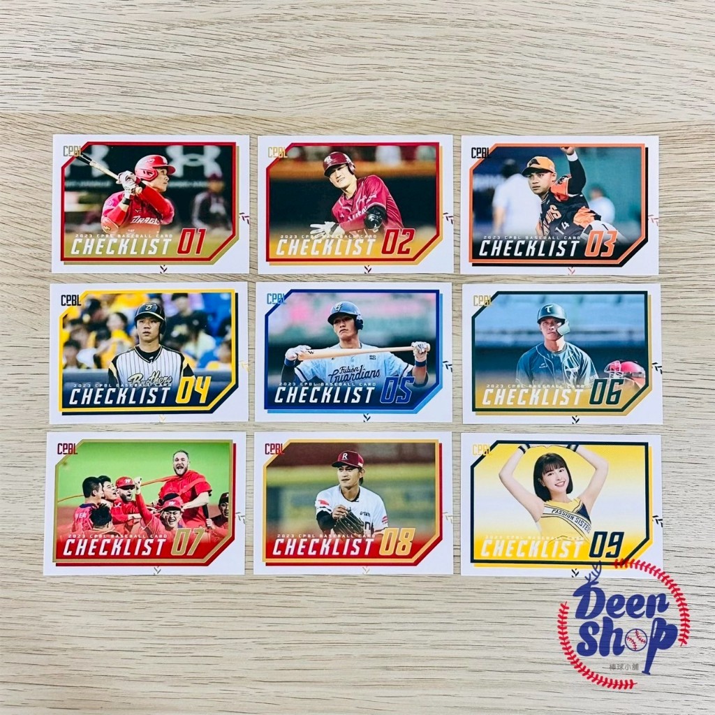 【現貨】2023 球員卡 清單卡 CKL01-CKL23 系列 (可挑款) 單張售 中職 CPBL CHECKLIST | 蝦皮購物