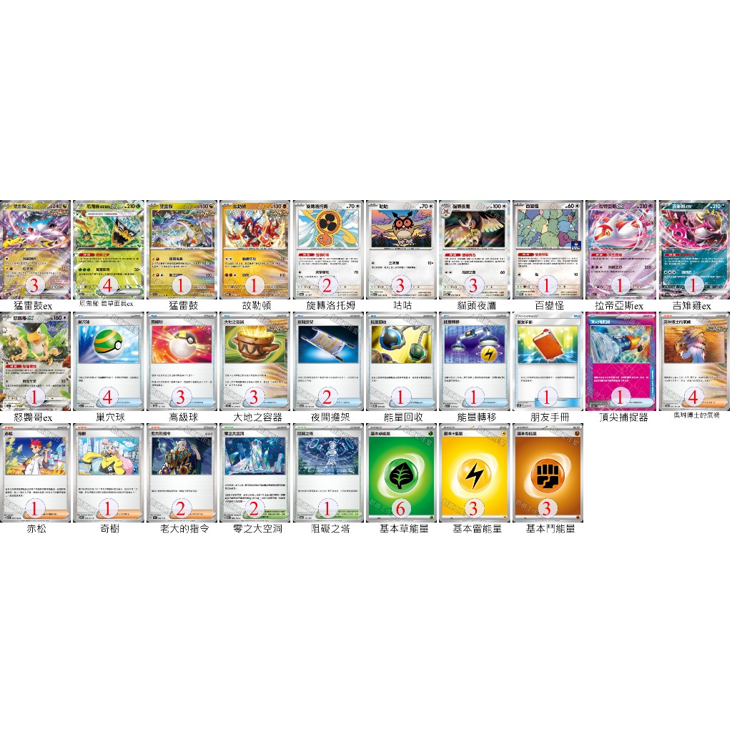 4/6日本宮城CL 大師組4強 草猛 猛雷鼓ex 碧草面具ex 牌組 構築 拉帝亞斯ex/巢穴球4/PTCG 寶可夢卡牌 | 蝦皮購物