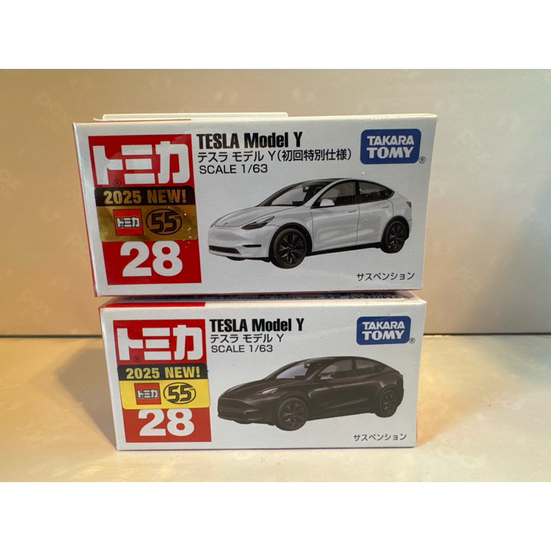 tomica 28號 特斯拉 Model Y | 蝦皮購物