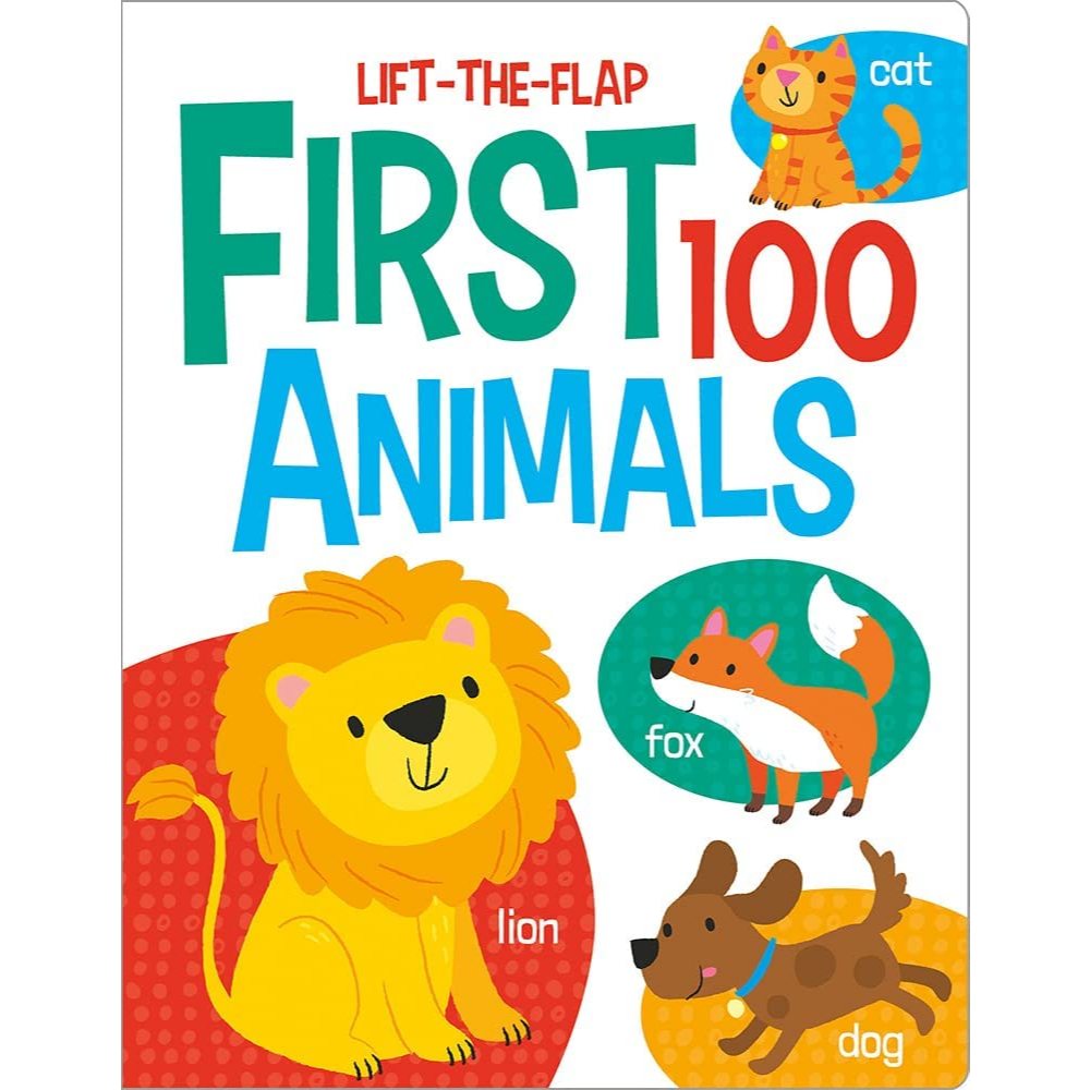 First 100 Animals 前100種動物（翻翻書） | 蝦皮購物