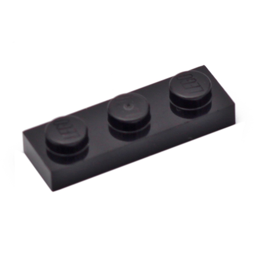 COOLPON｜這是樂高®LEGO®的正版零件 黑色 Plate 1x3 板 薄板 3623 362326 | 蝦皮購物