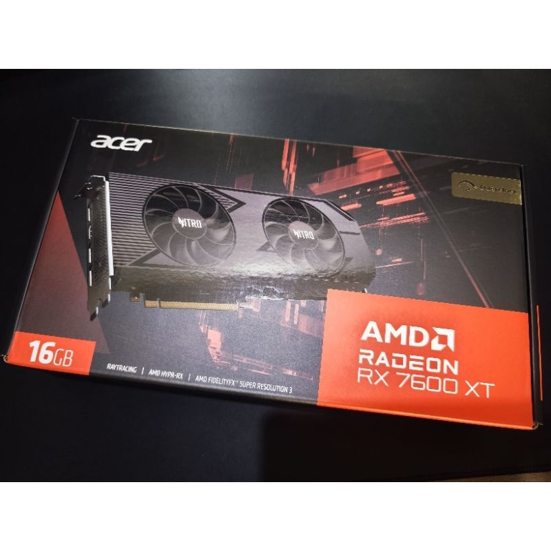 ACER Nitro Radeon RX 7600 XT 16GB OC顯示 | 蝦皮購物