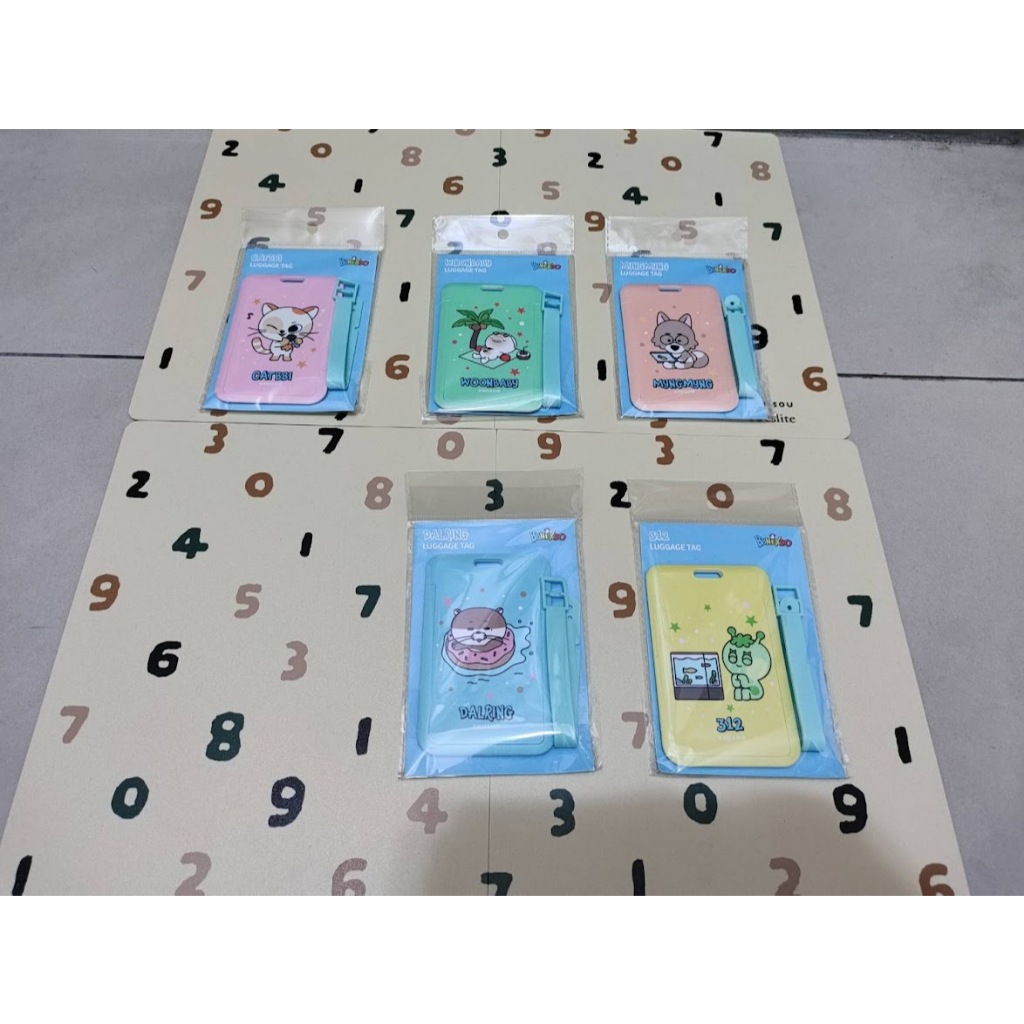 ( 全新 ) 韓國偶像 男團 BOYNEXTDOOR周邊 台灣限定 BBNEXDO 各成員 行李吊牌 | 蝦皮購物