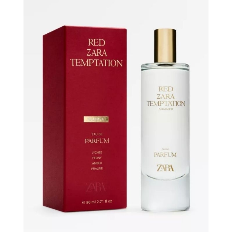 (代購ZARA)RED TEMPTATION 全系列 SUMMER/ WINTER/ ELIXIR 80ml,30ml | 蝦皮購物
