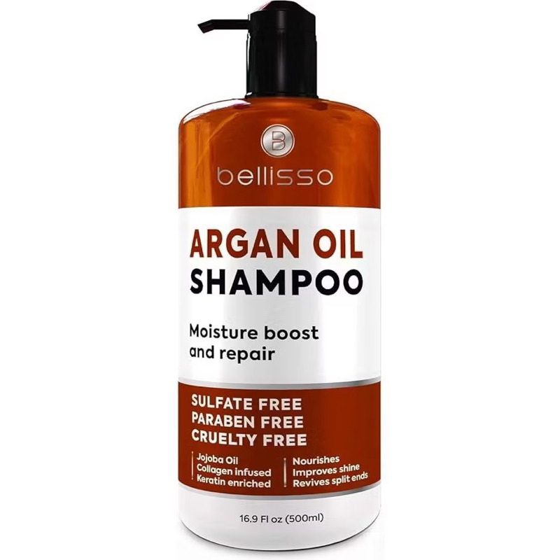Bellisso Argan Oil Shampoo 柔順豐盈洗髮精 500ml | 蝦皮購物