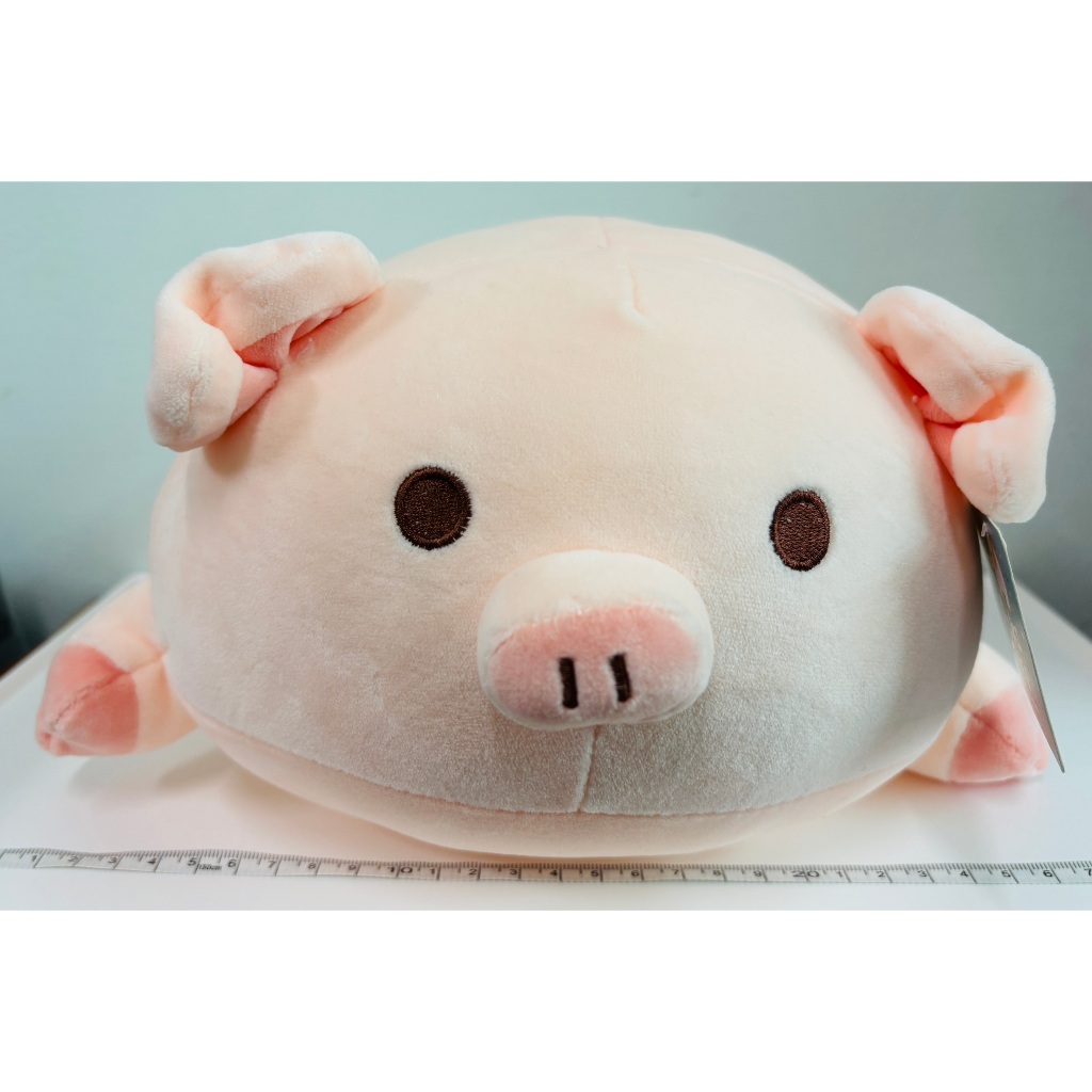 全新現貨)POKI TOYS 可愛小豬抱枕 30cm 趴趴豬 娃娃 玩偶 粉紅豬 豬 送禮 | 蝦皮購物