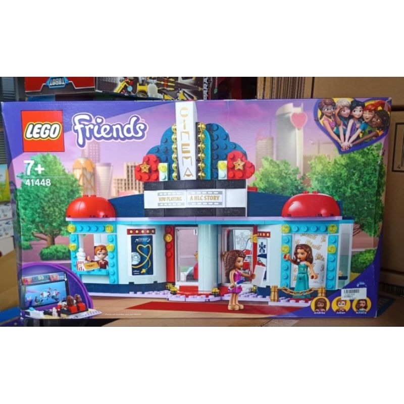 正版 全新未拆 樂高積木 樂高 LEGO 41448 心湖城電影院 心湖城 電影院 積木 | 蝦皮購物