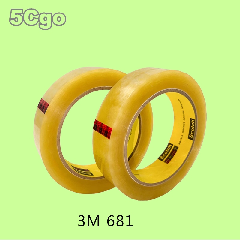 5Cgo【權宇】3M附著力測試膠帶3M 681代替3M 610-1PK底襯耐潮耐磨損和刮蹭固接力強膠帶底 含稅 | 蝦皮購物