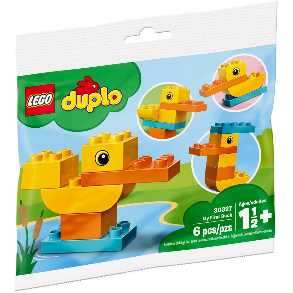 【得寶Duplo】30327 我的第一隻小黃鴨 Polybag 袋裝包 大顆粒 積木 [樂高玩家★正版LEGO] | 蝦皮購物