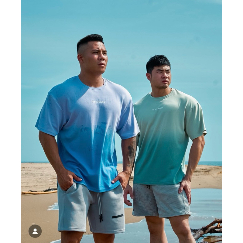 Teamjoined 漸層Oversized 綠/紫 | 蝦皮購物