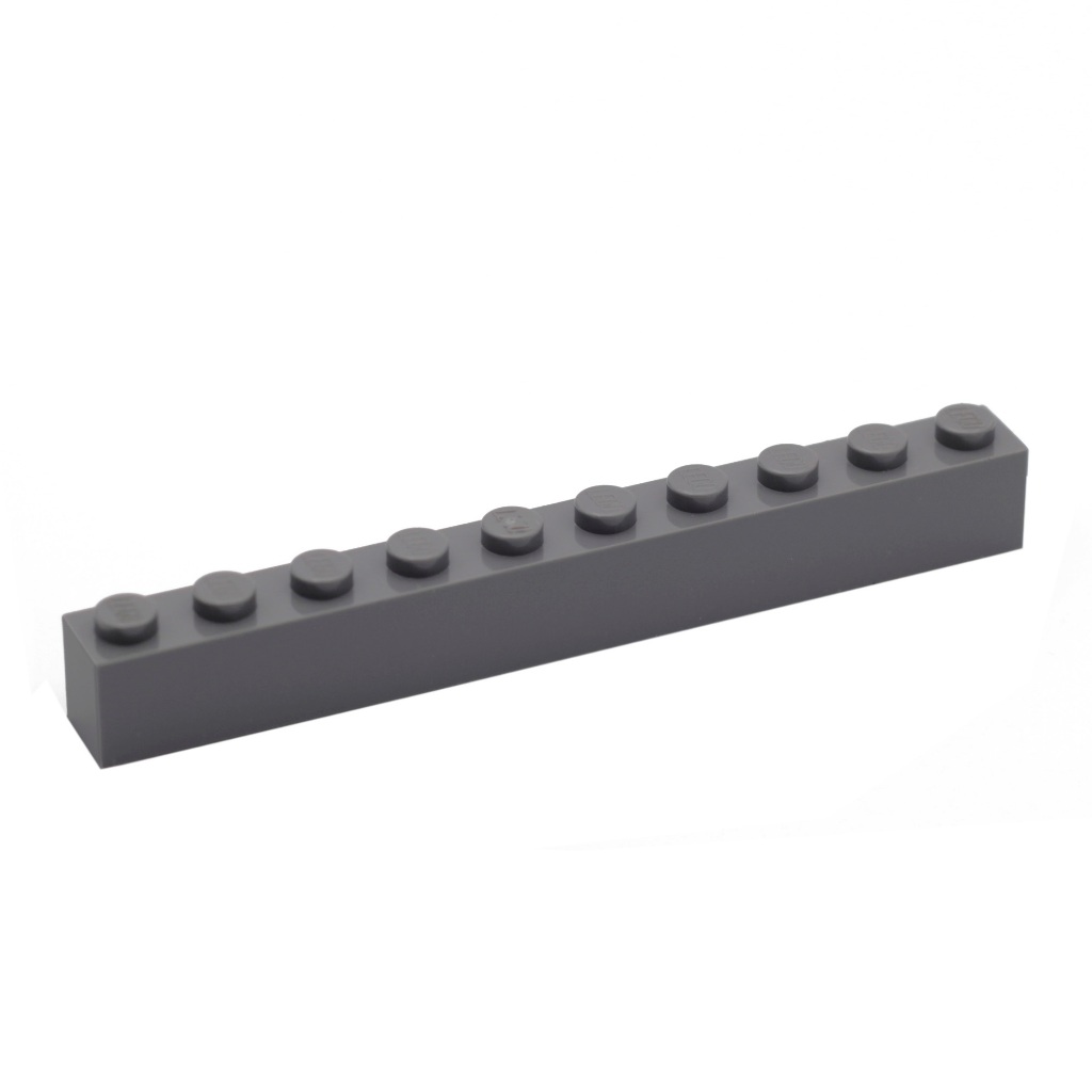 COOLPON｜這是樂高®LEGO®的正版零件 深灰 Brick 1x10 磚 6111 4211107 | 蝦皮購物