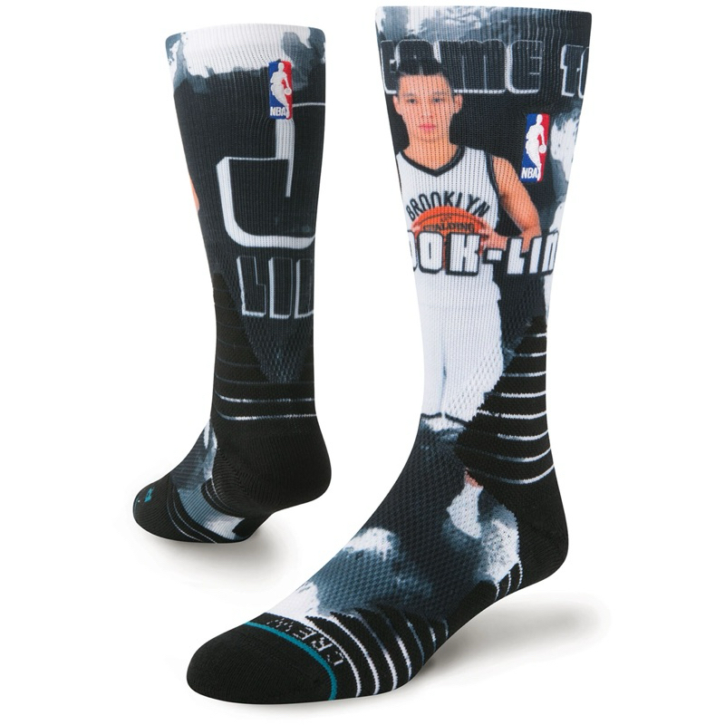 全新 現貨 stance NBA 聯名款 高筒 559 林書豪 #7 籃網隊 籃球襪 尺寸L | 蝦皮購物