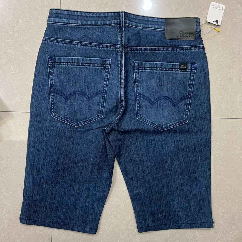 全新愛德恩 EDWIN 男款 迦績JERSEYS PK EJ2丹寧短褲 黑標只有S | 蝦皮購物